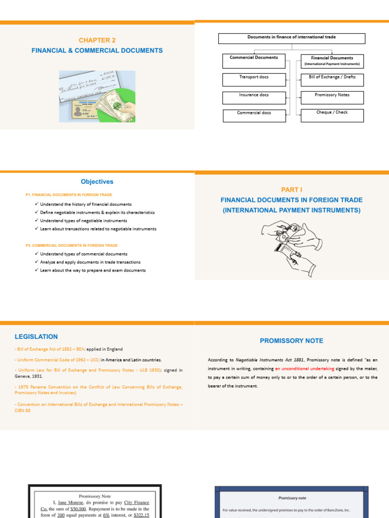 Chapter 2 - Financial and Commercial Documents | PDF