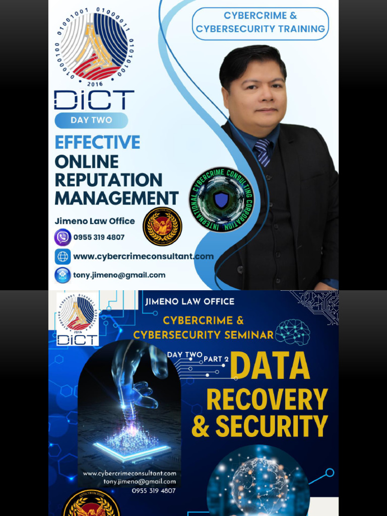 DICT-DAY-TWO-PM-14AUG2024-DICT-DILIMAN DATA RECOVERY | PDF