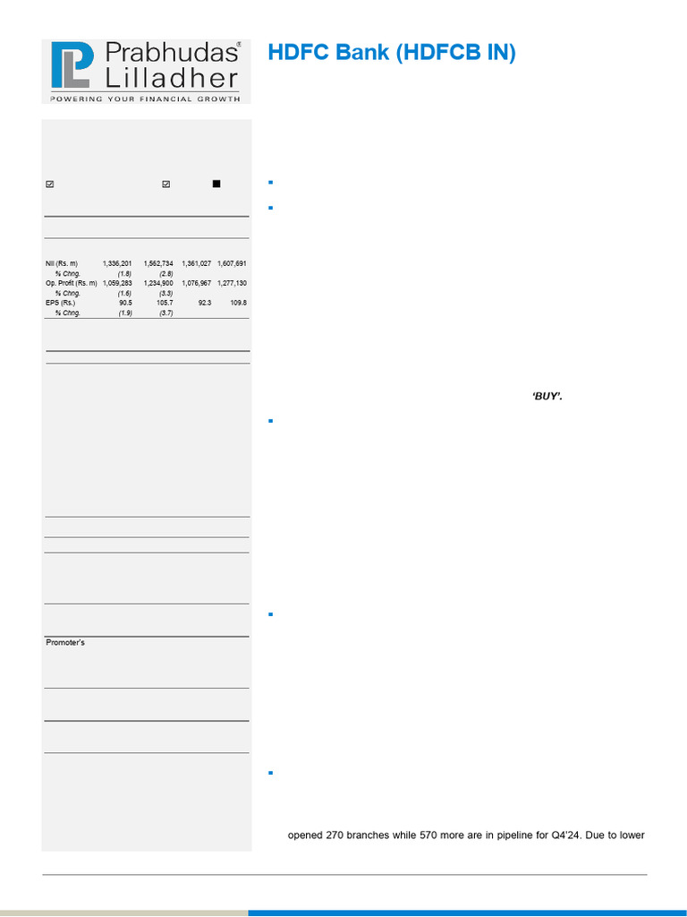 Best Format Equity Report | PDF | Banks | Loans