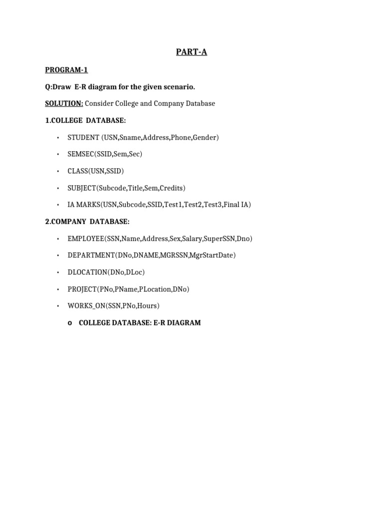 DBMS Part A 2023 | PDF | Table (Database) | Databases DBMS Part A 2023 | PDF | Table (Database) | Databases