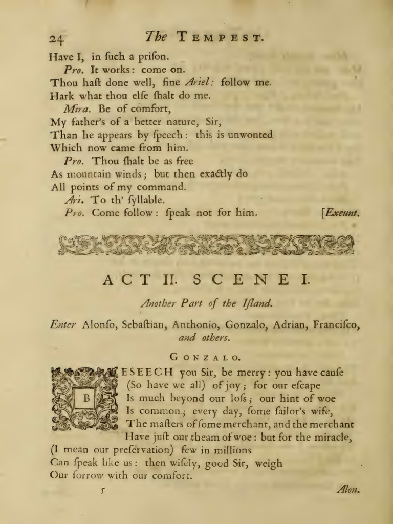 Pope Edition Tempest Act 2 | PDF | Art