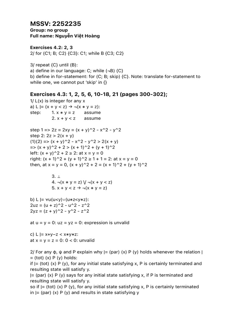 Program Logic | PDF Program Logic | PDF
