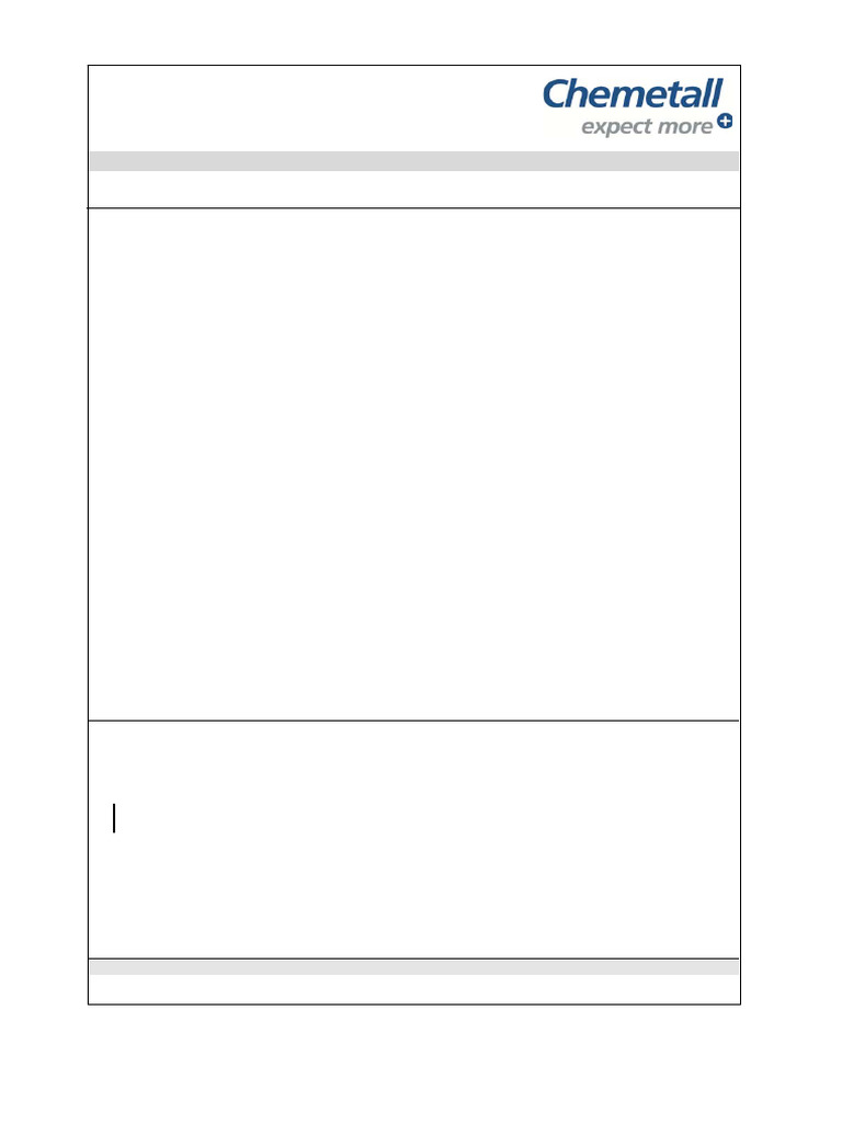 Gardobond G 4062: Fiche de Données de Sécurité | PDF