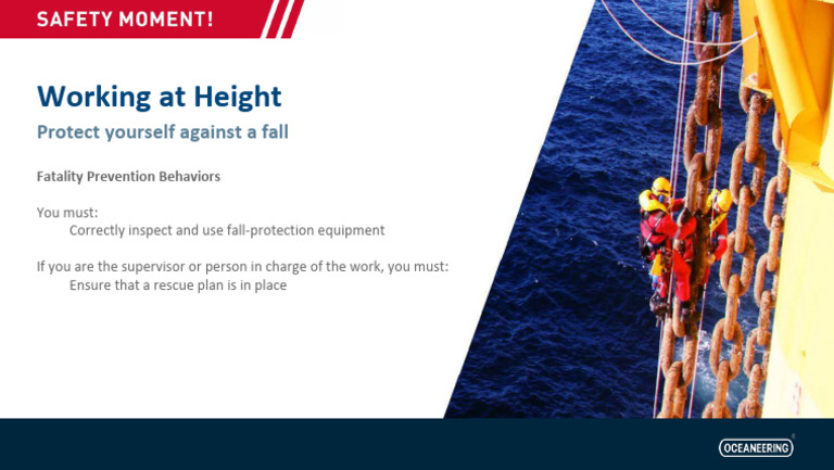 Safety Moments Working at Height 16x9 1 | PDF