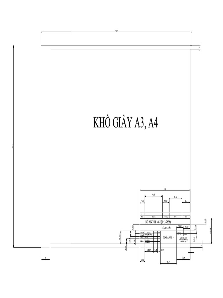 Khung Ten - VI - A3A4-Model | PDF