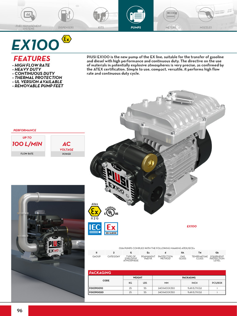 EX100 Datasheet | PDF