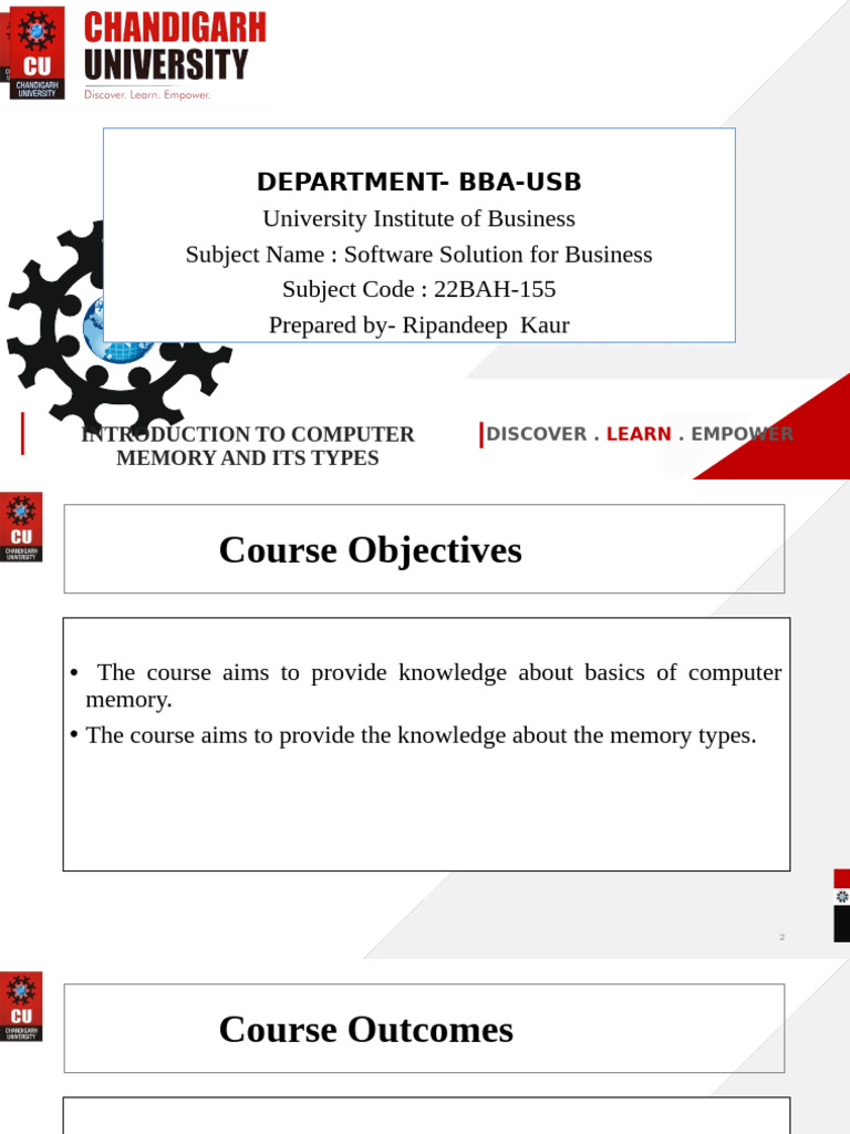 Computer Memory | PDF