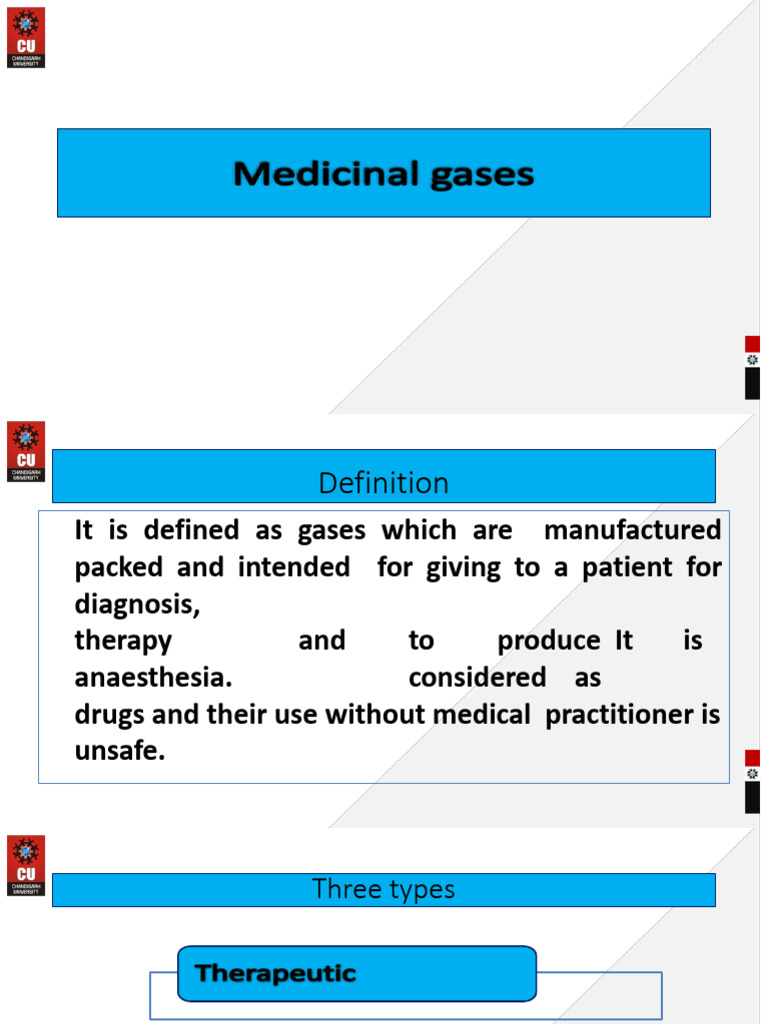 Medicinal Gases | PDF