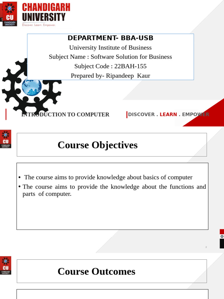 introduction to computer (1) | PDF