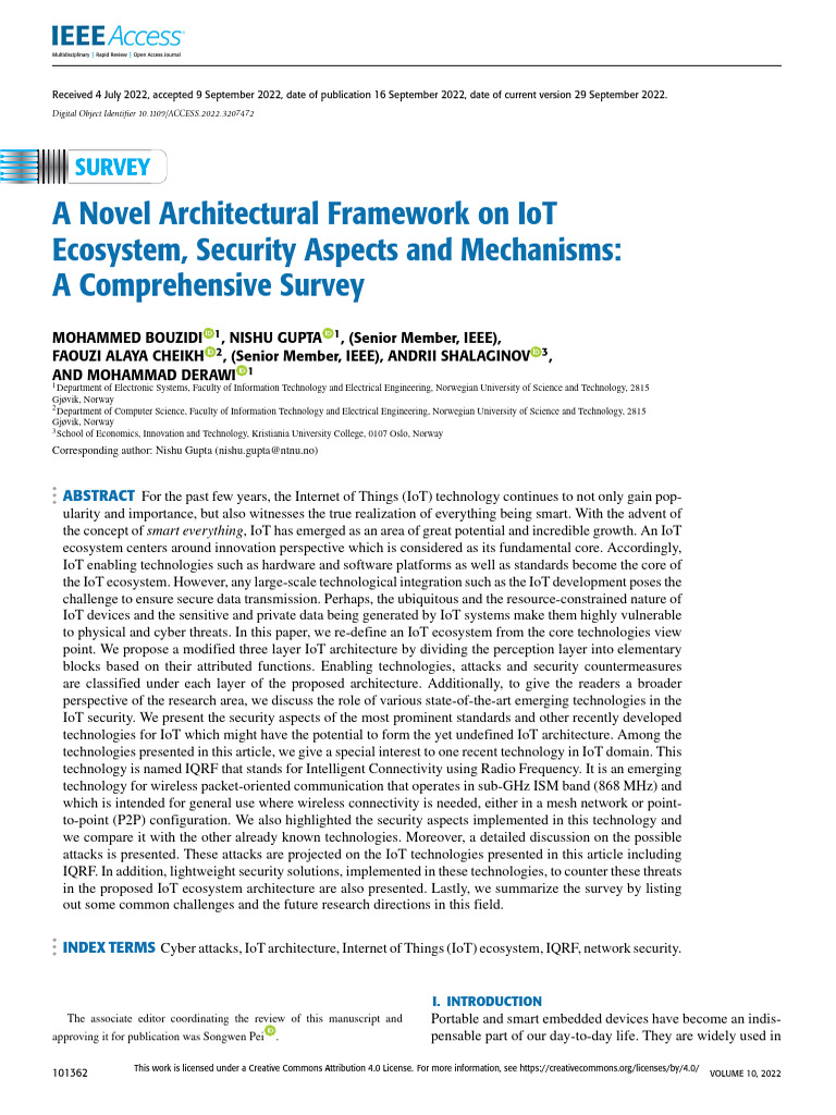 IEEE Access Paper | PDF