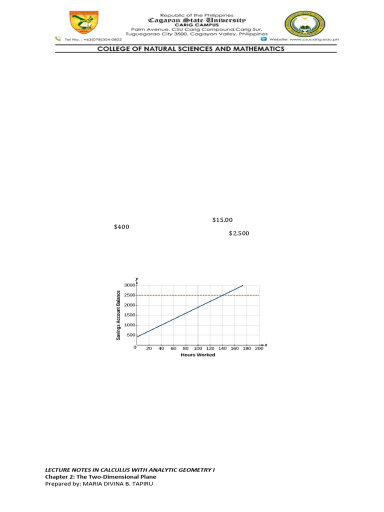 Lesson 1 Two Dimensional Plane | PDF