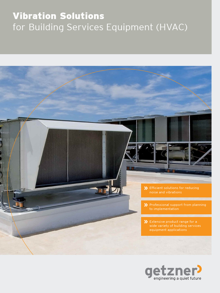 Brochure Vibration Solutions For Building Services Equipment EN | PDF