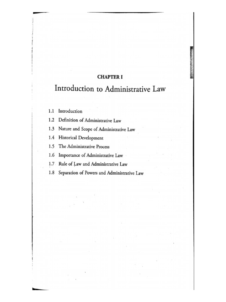 Administrative Law | PDF