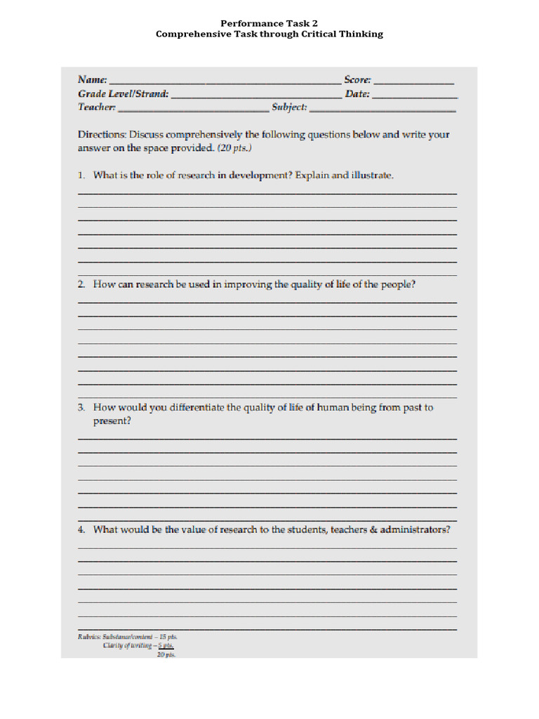 PR 1 Worksheets 2 3 4 | PDF