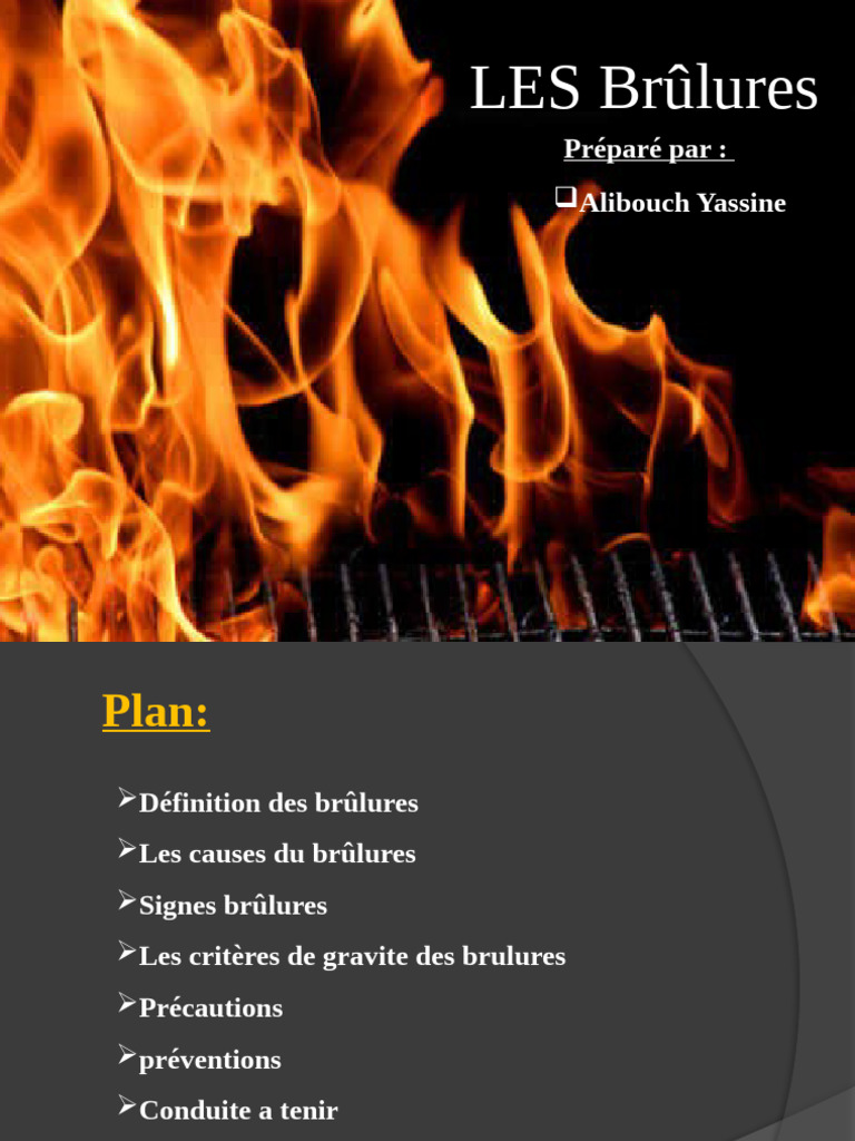 Les Brûlures | PDF