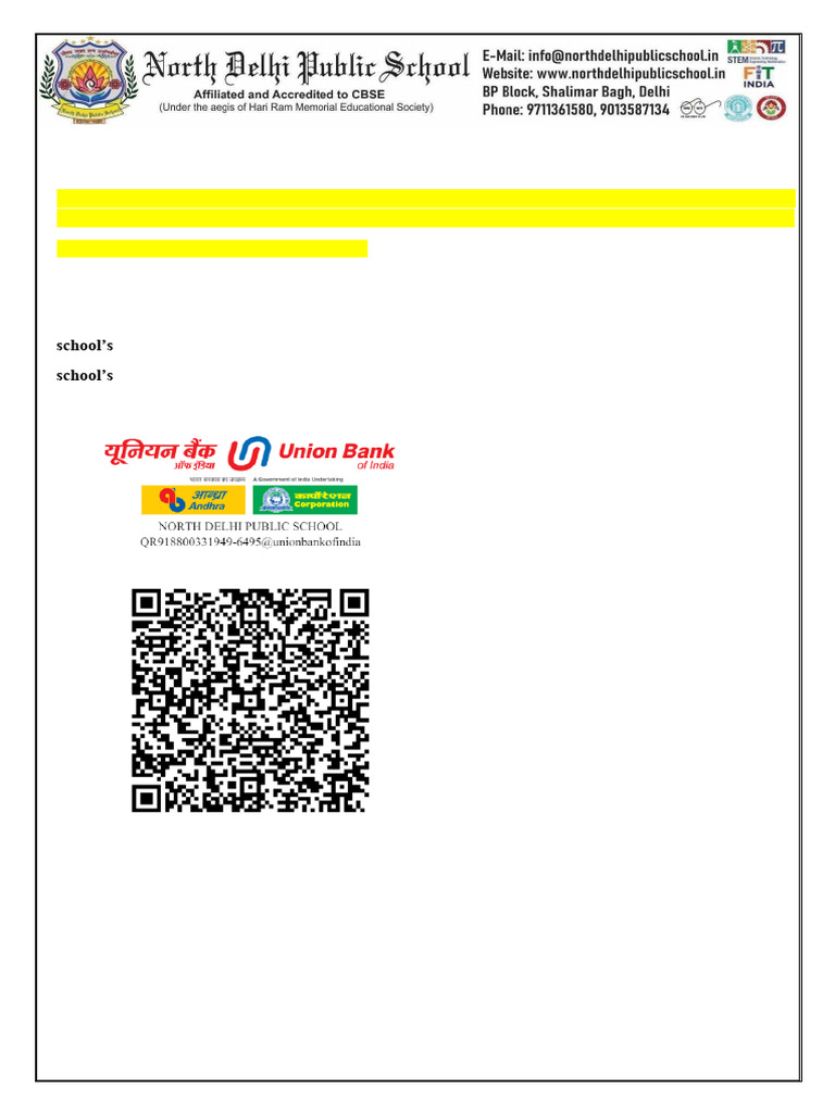 Fees 2024-25 PDF | PDF