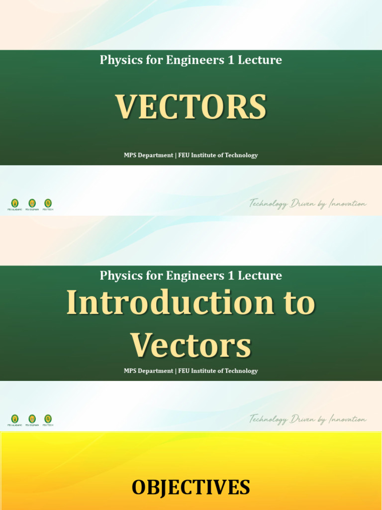 [M1-MAIN] Vectors | PDF