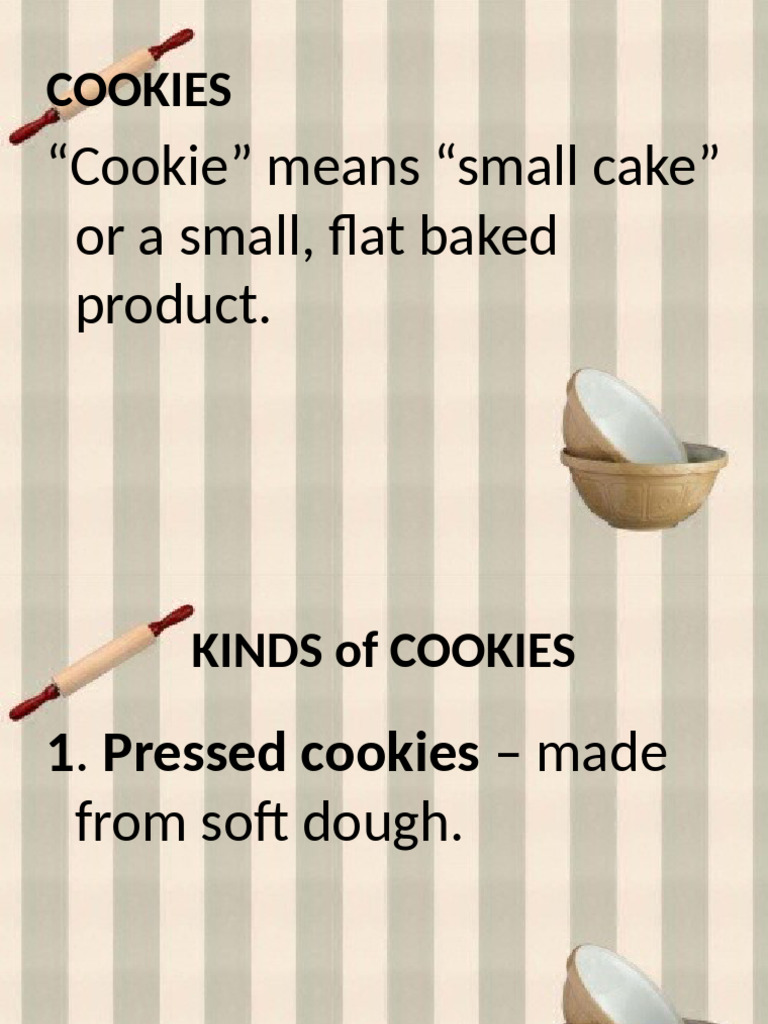 Demonstration 3 Kinds of Cookies | PDF | Wellness