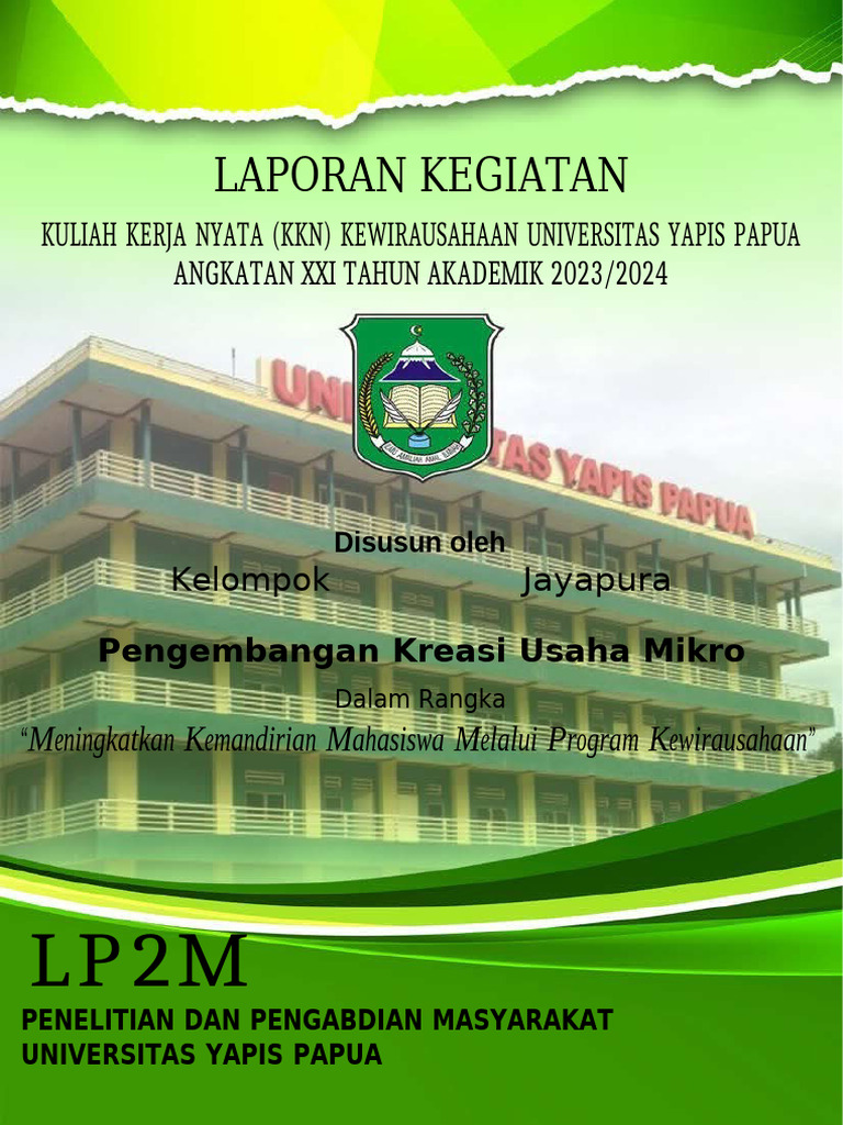 Cover Laporan KKN | PDF