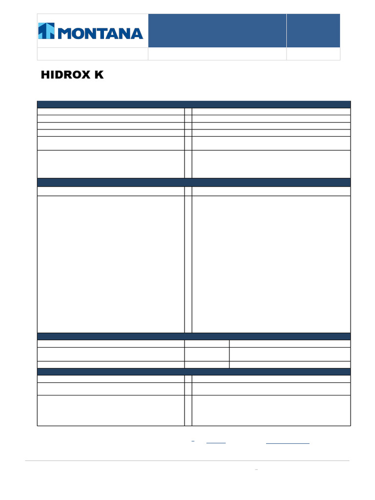 PT HS Hidrox K V5 | PDF