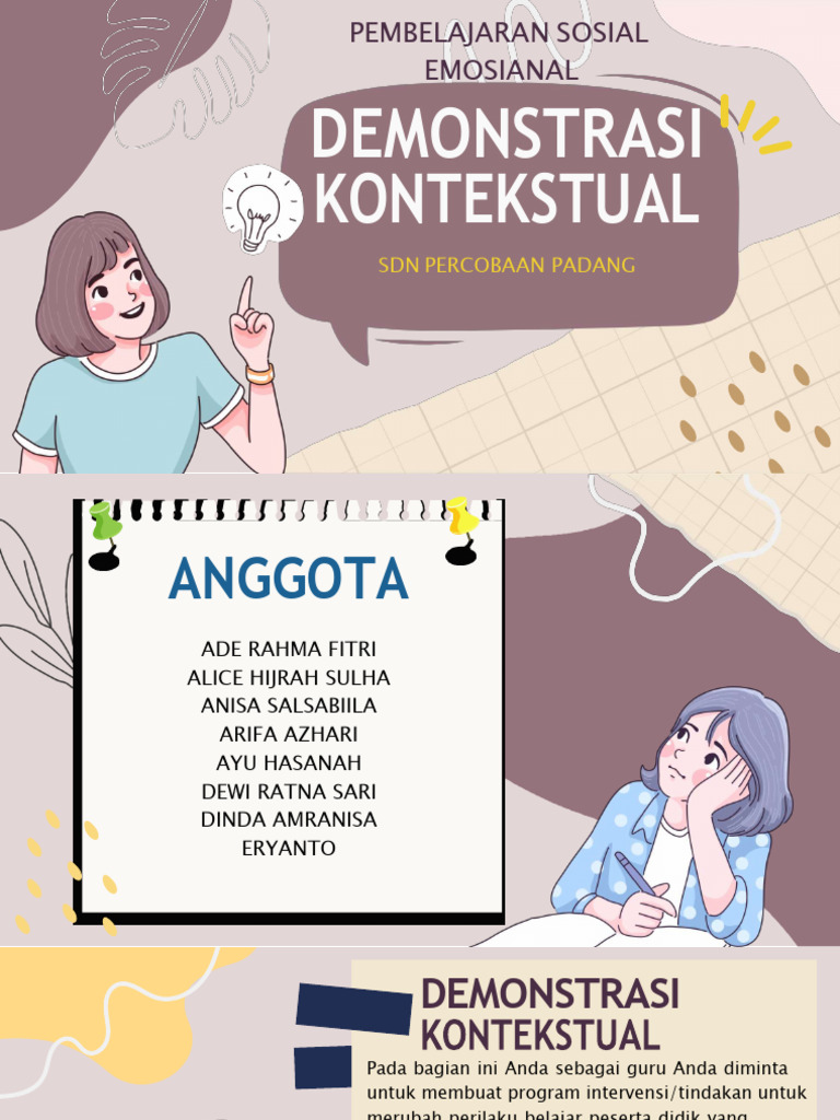 Topik 4 Demonstrasi Kontekstual PSE Kelompok 1 | PDF