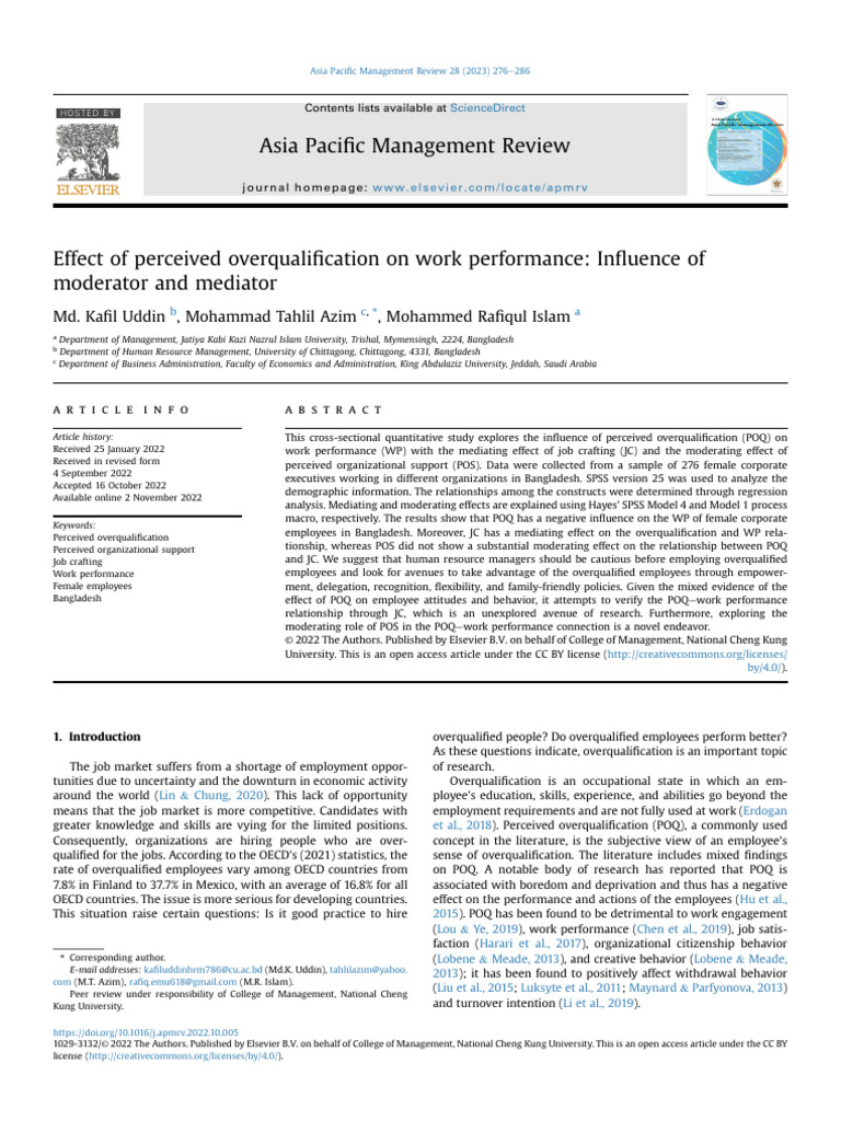 Md. Kafil Uddin (2023) Teori-Indikator WP | PDF