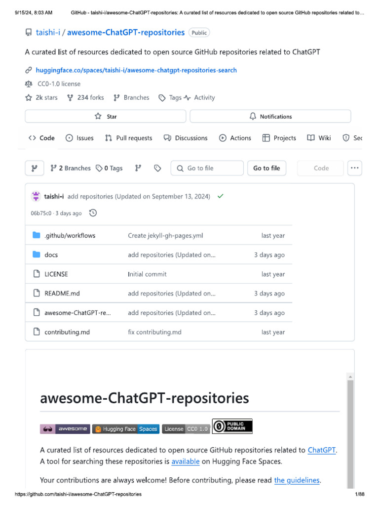 Awesome-ChatGPT-repositories CN | PDF