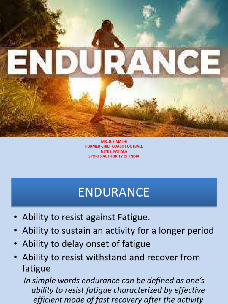 Endurance New | PDF