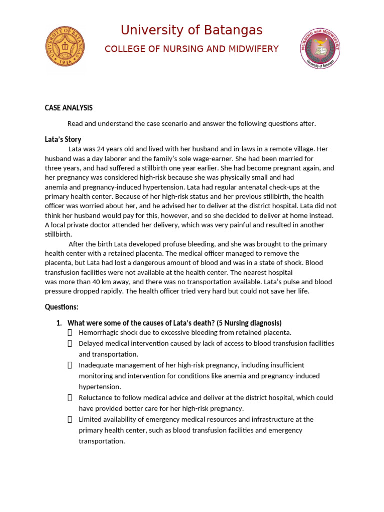 Pedia - Case Analysis | PDF