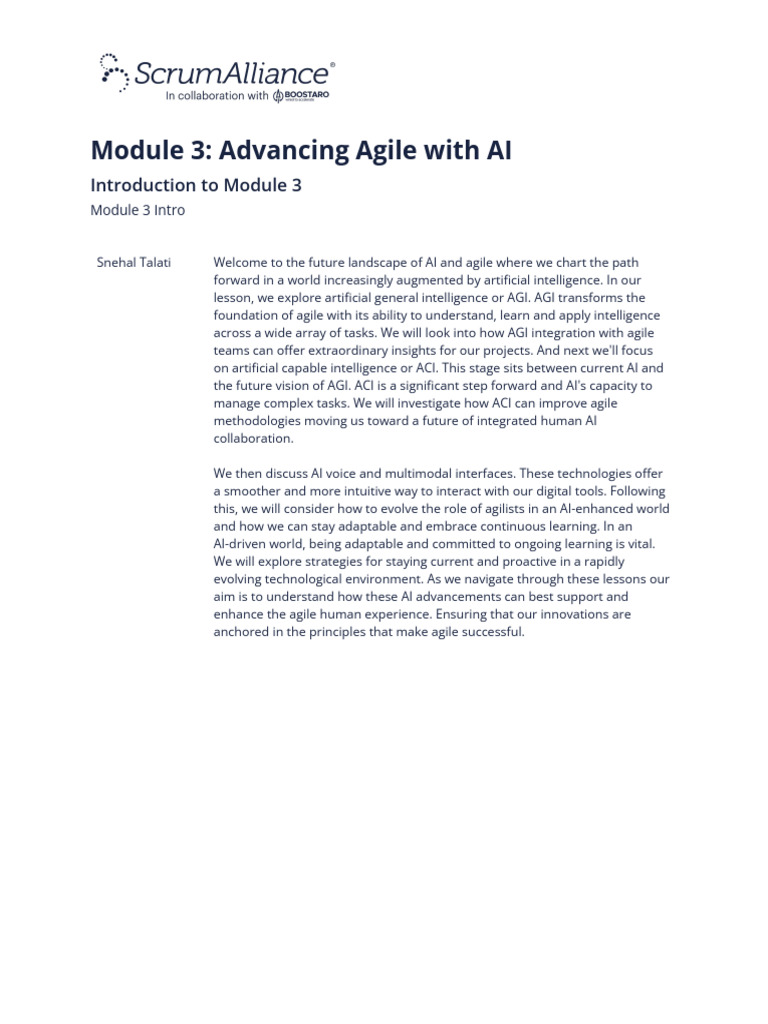 Future_ Introduction to Module 3 | PDF