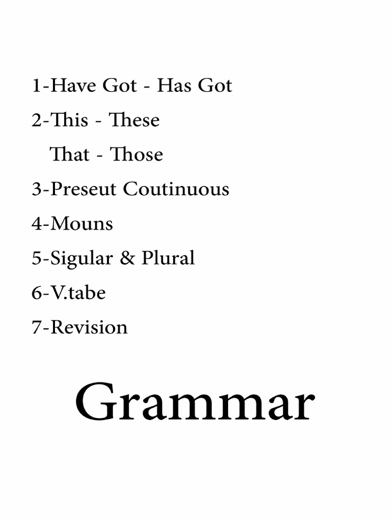 Eng Booklet G1 Sec Term | PDF