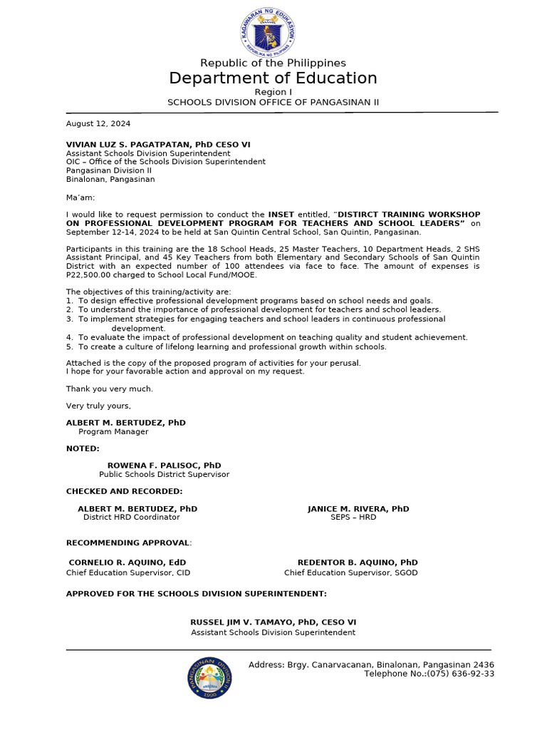 Revised Cover Letter | PDF | Behavior Modification | Learning