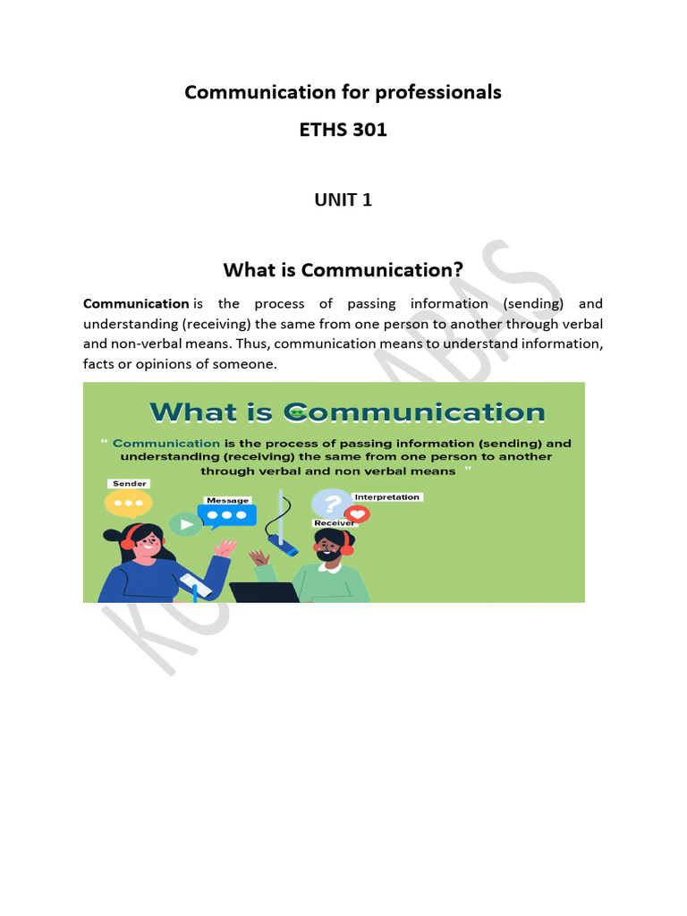 CSP Unit 1 Notes | PDF