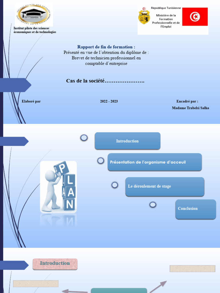 Modéle Presentation BTP | PDF