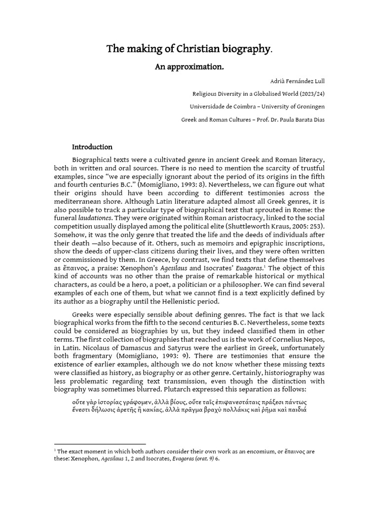 "The making of Christian biography" | PDF