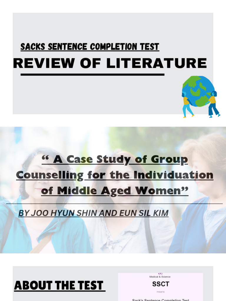 Sacks Sentence Completion Test: Review of Literature | PDF