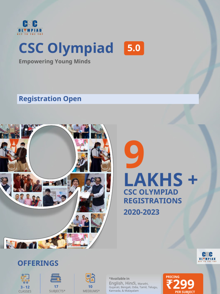 CSC Olympiad 5.0 Process - Generic | PDF