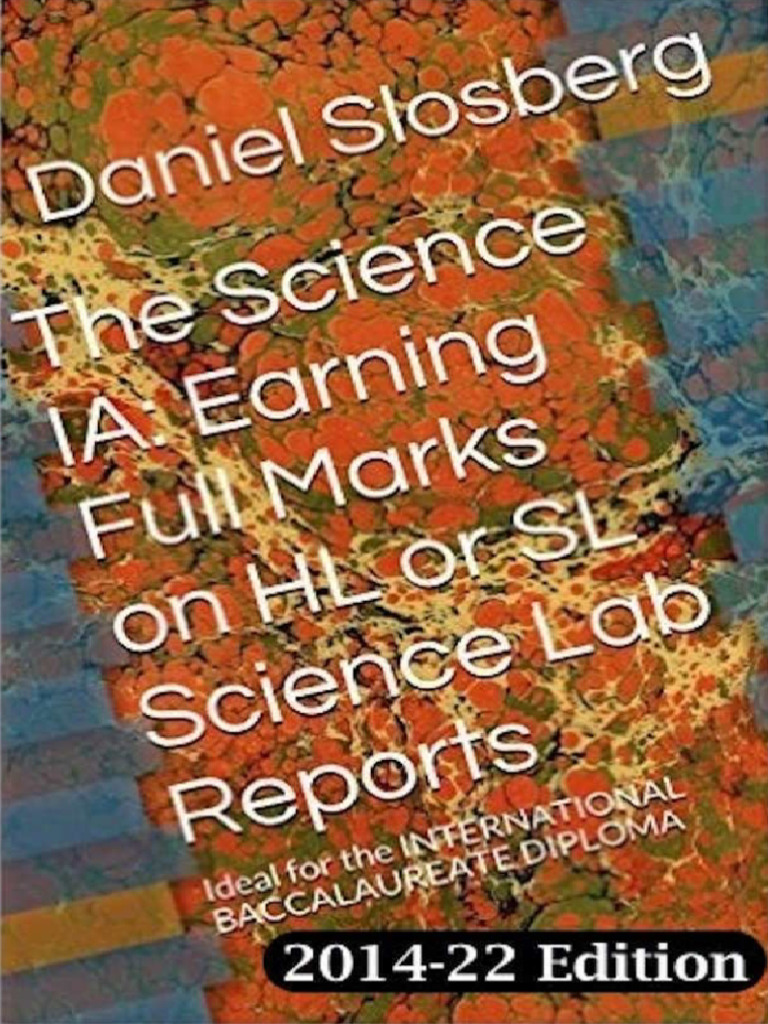 The Science IA Lab Reports - Daniel Slosberg - Rainbowdash 2014-2022 | PDF