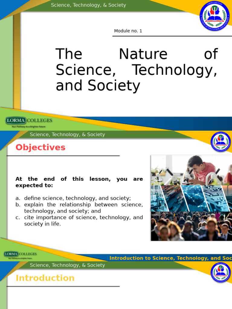 STS - PRELIMS MODULE 1 - Introduction To Science, Technology, and ...
