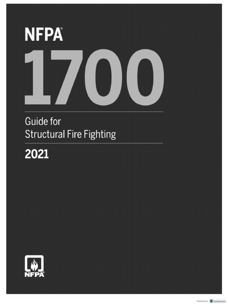 Nfpa 1700-2021 | PDF