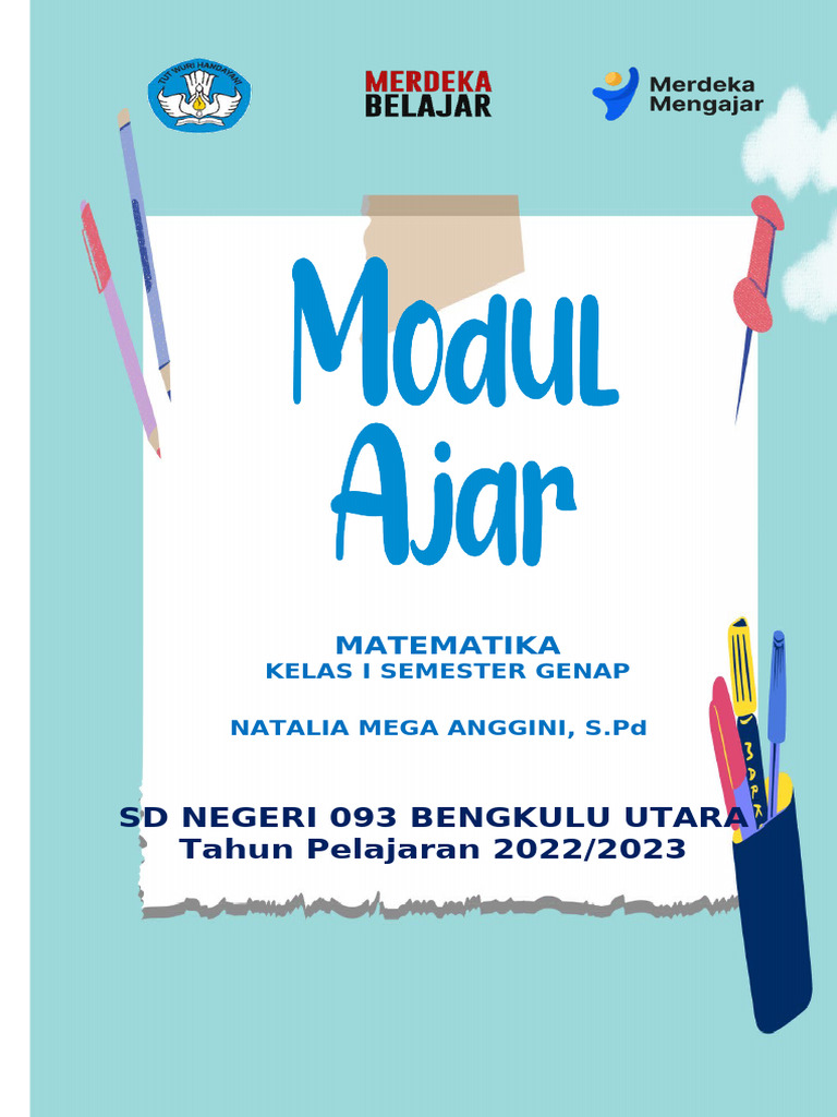 Cover Modul Ajar | PDF