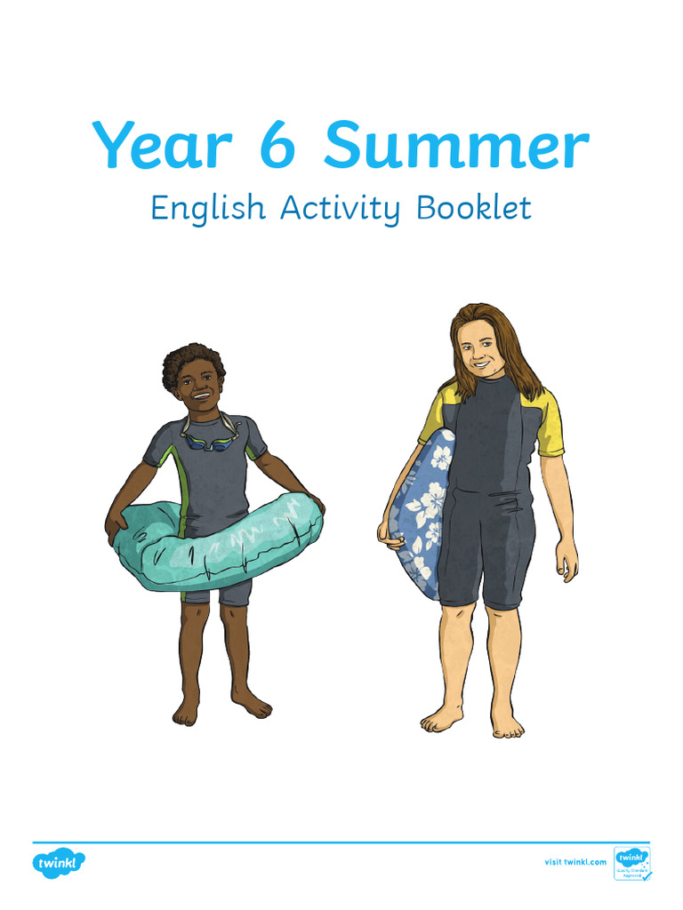 Year 6 Summer Activity Booklet | PDF | Chocolate | Wet Season