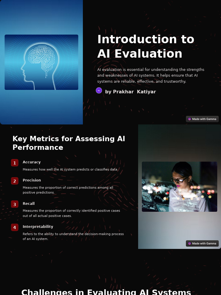 Introduction To AI Evaluation | PDF