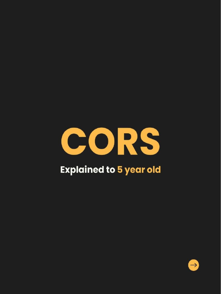 CORS Explained | PDF