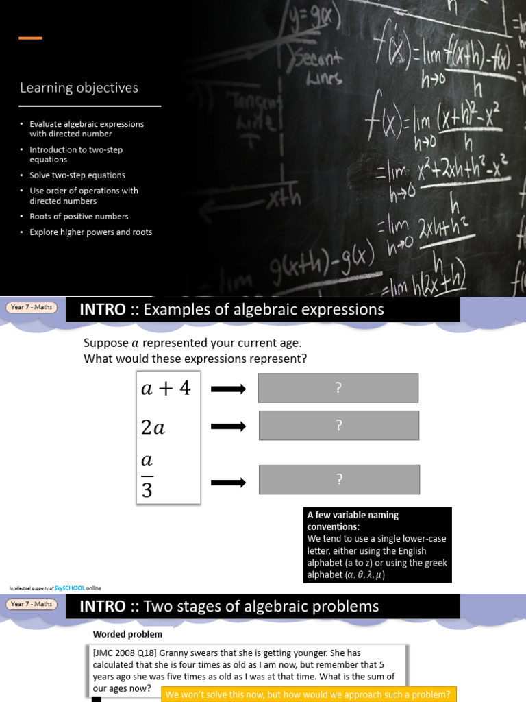 Week 29 - Year 7 | PDF