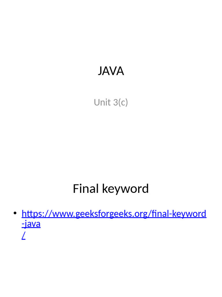 UNIT 3 (C) | PDF | Technology & Engineering