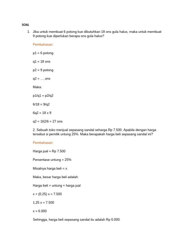 SOAL Blom Edit | PDF