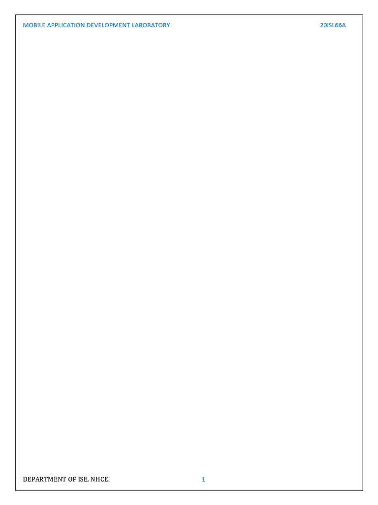 20isl66a-Mad Lab Manual | PDF