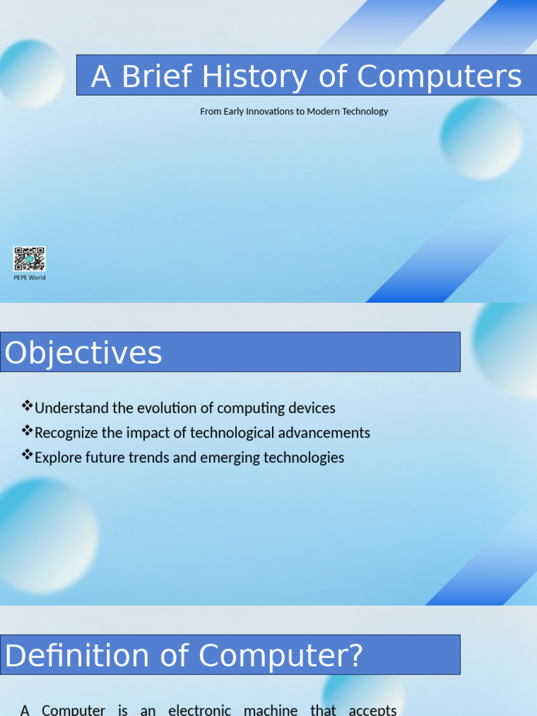 History of Computer | PDF