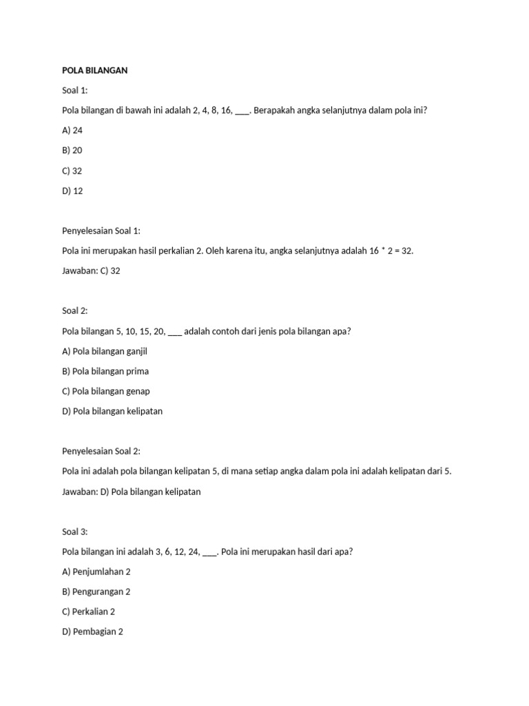 Soal Pas Ganjil | PDF